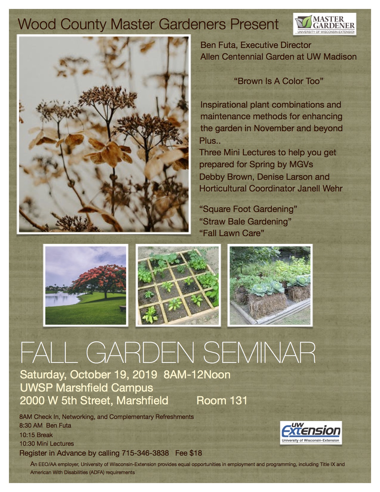 Fall Garden Seminar | Wood County Master Gardeners